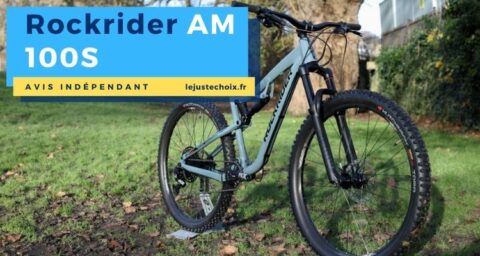 Rockrider AM 100S, le meilleur VTT tout suspendu all mountain? Test 2022