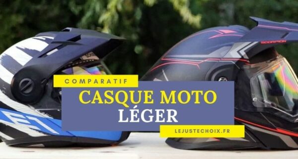 Casque moto léger, quel est le meilleur modèle modulable ? Avis 2025